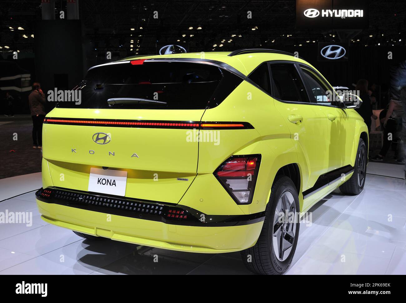 2024 Hyundai Kona electric on display at the 2023 NY International Auto ...