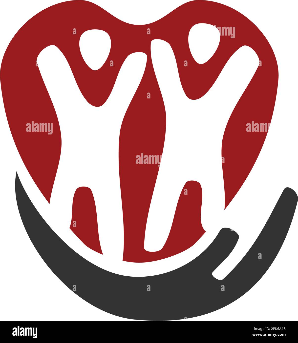 People care logo template. Icon Illustration Brand Identity. Isolated ...