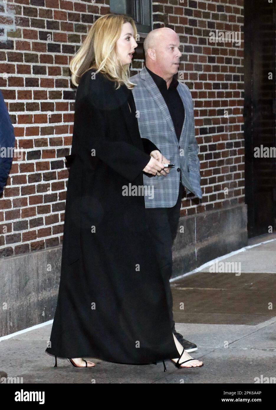 New York, NY, USA. 05th Apr, 2023. Jodie Comer seen at The Late Show ...
