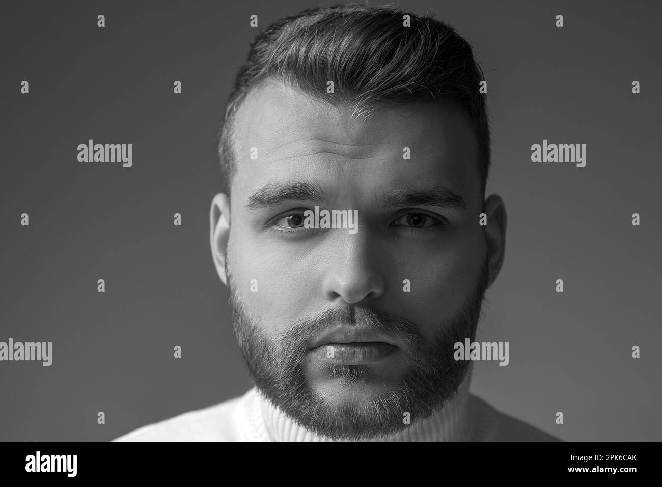Well groomed bearded man stylish appearance. Hairstyle barber. Man ... Well groomed bearded man stylish appearance. Hairstyle barber. Man ...