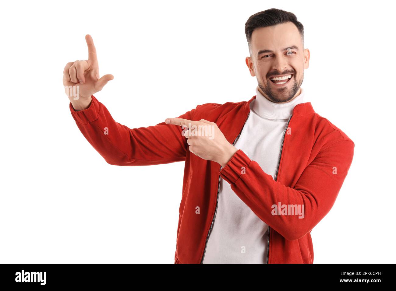 Man showing loser sign hi-res stock photography and images - Alamy