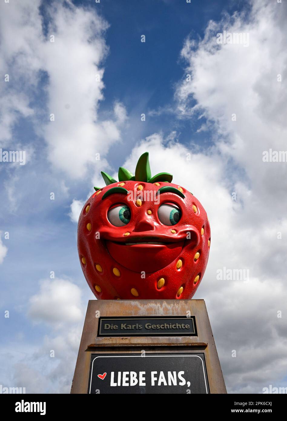 Wustermark, Germany. 04th Apr, 2023. In Karls Erlebnis-Dorf Elstal, the ...