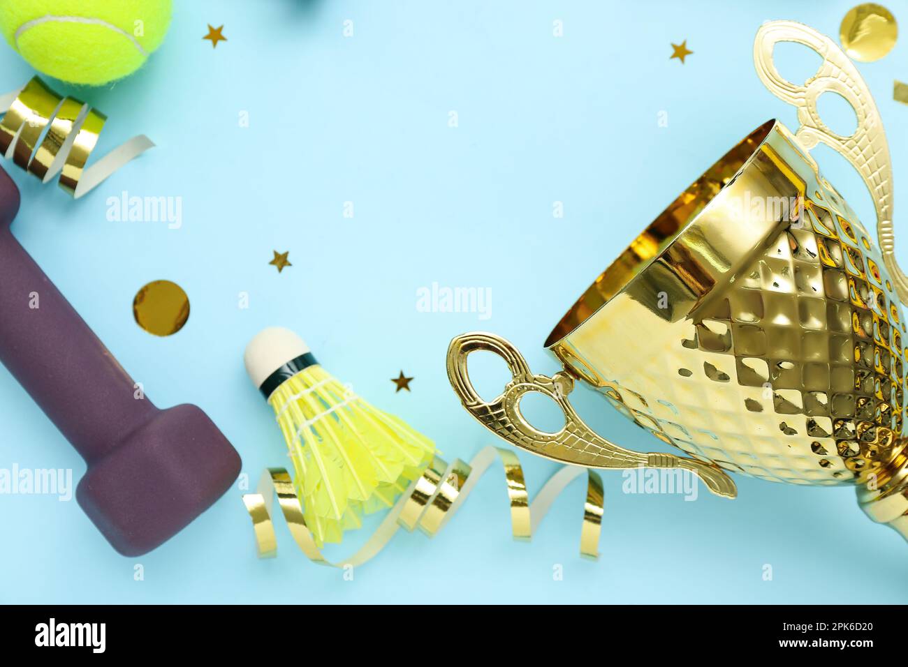 Sports celebration with confetti hi-res stock photography and images ...