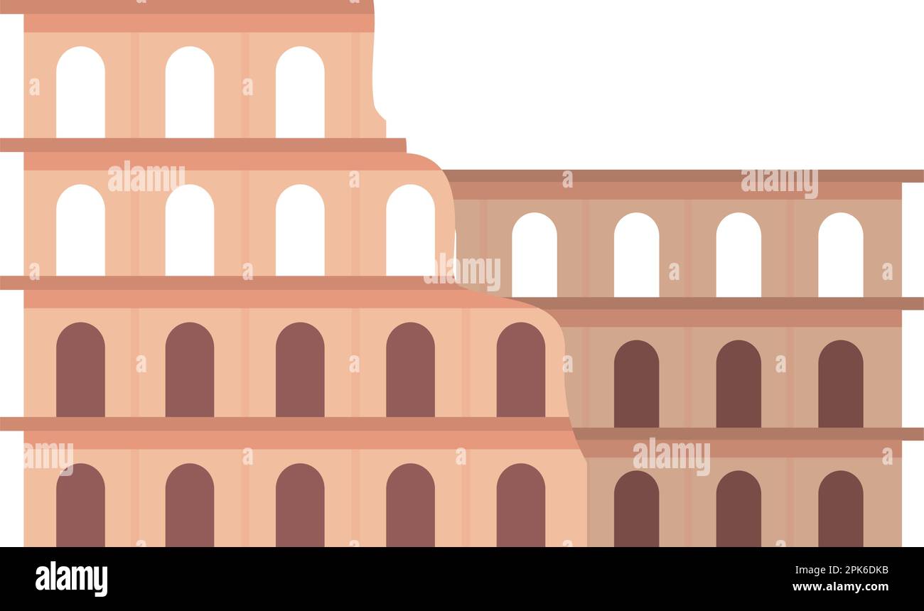 Ancient architecture Rome Coliseum Stock Vector Image & Art - Alamy