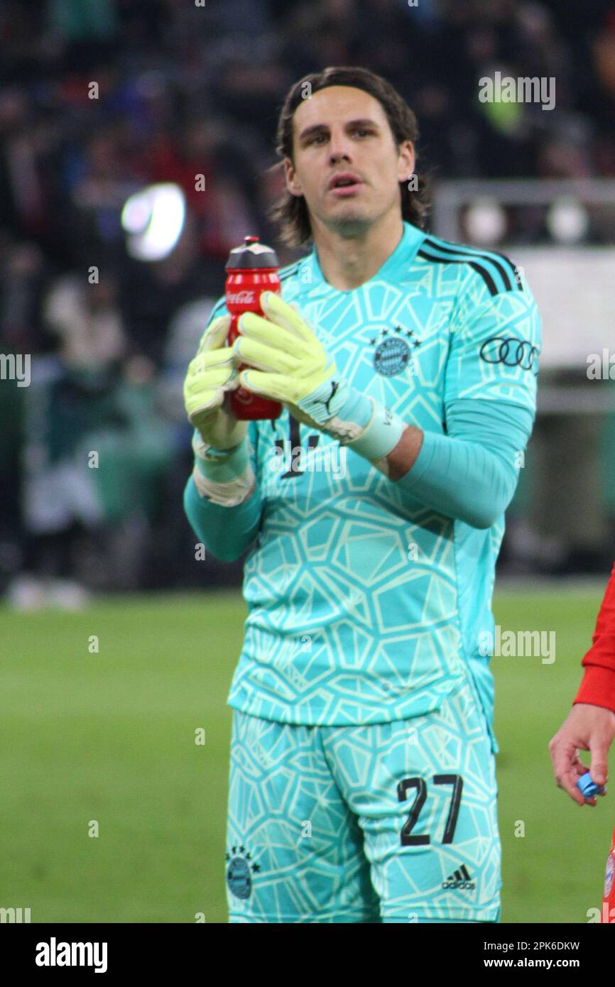 MUNICH, GERMANY - APRIL 04: after the match, 27 Yann SOMMER, Keeper of ...