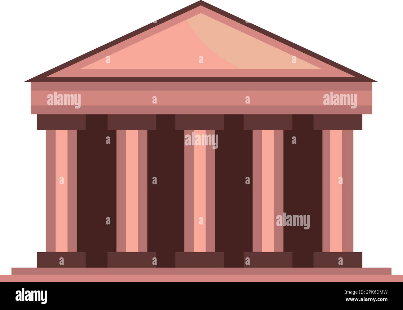 Greece Ancient Parthenon Stock Vector Image And Art Alamy