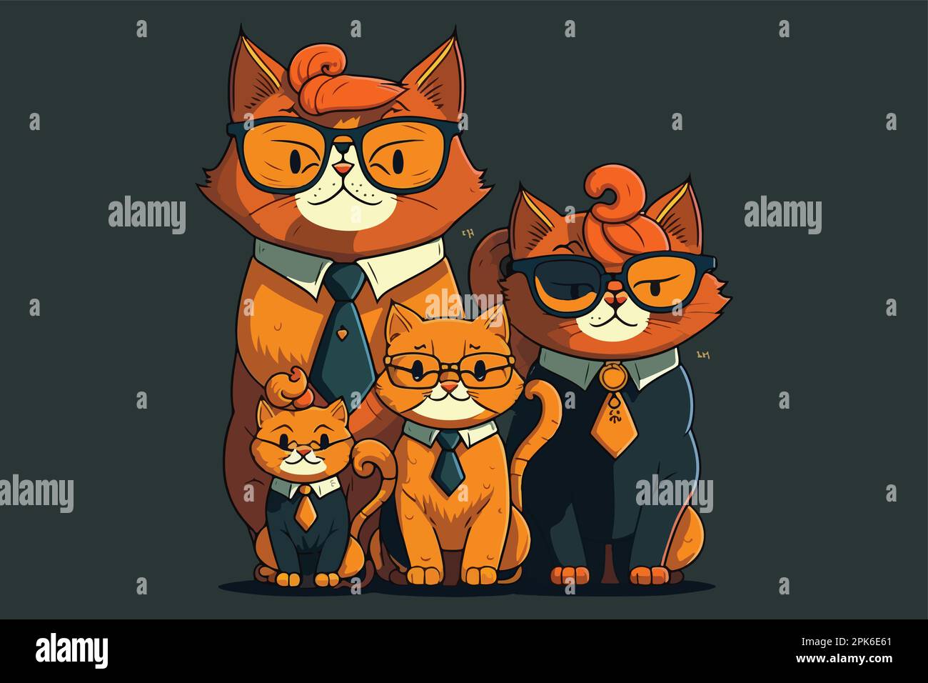 Modern family cats hi-res stock photography and images - Alamy