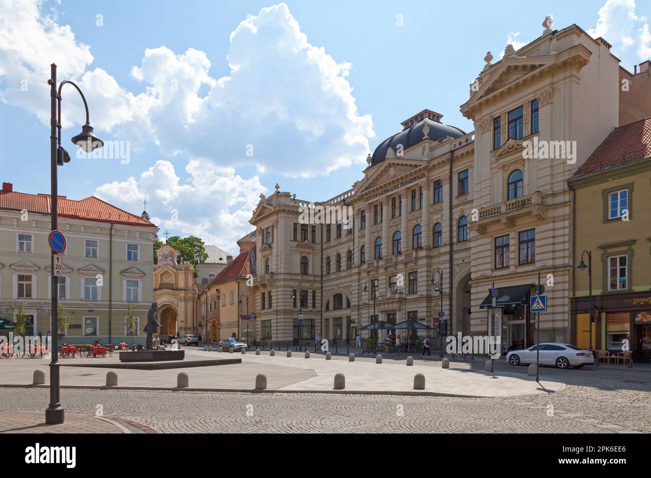 Vilnius, Lithuania - April 14 2019: The Lithuanian National ...