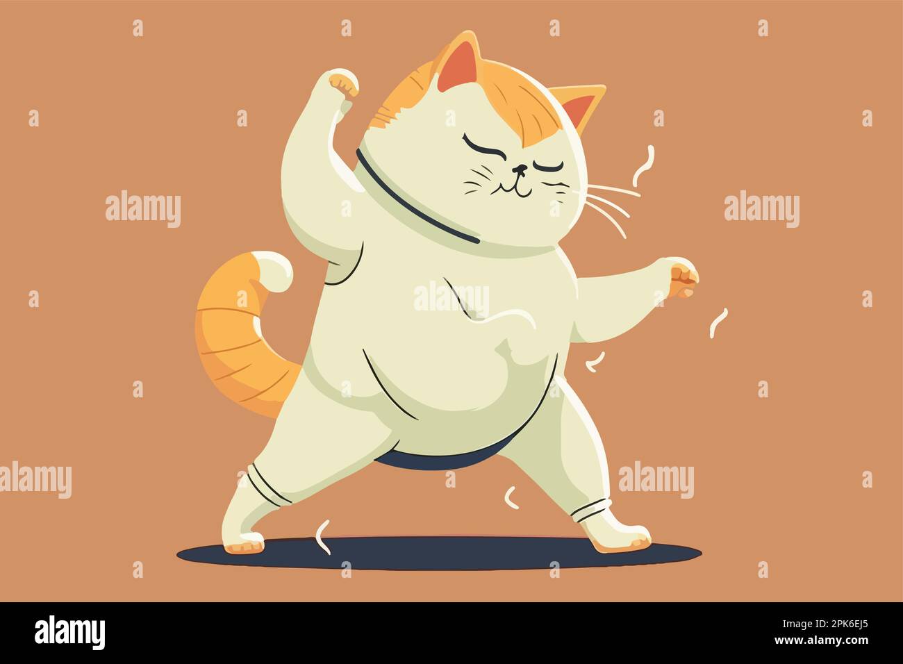 Animated cat dancing hi-res stock photography and images - Alamy