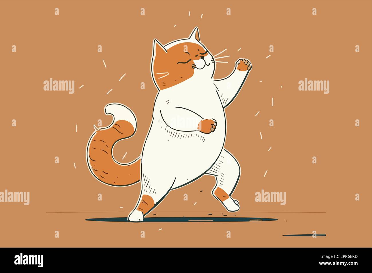 Very Fat Cat Dancing