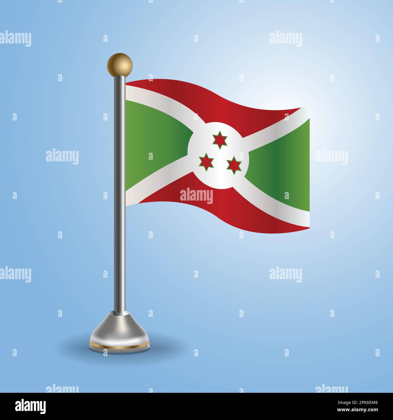 India burundi flag hi-res stock photography and images - Alamy