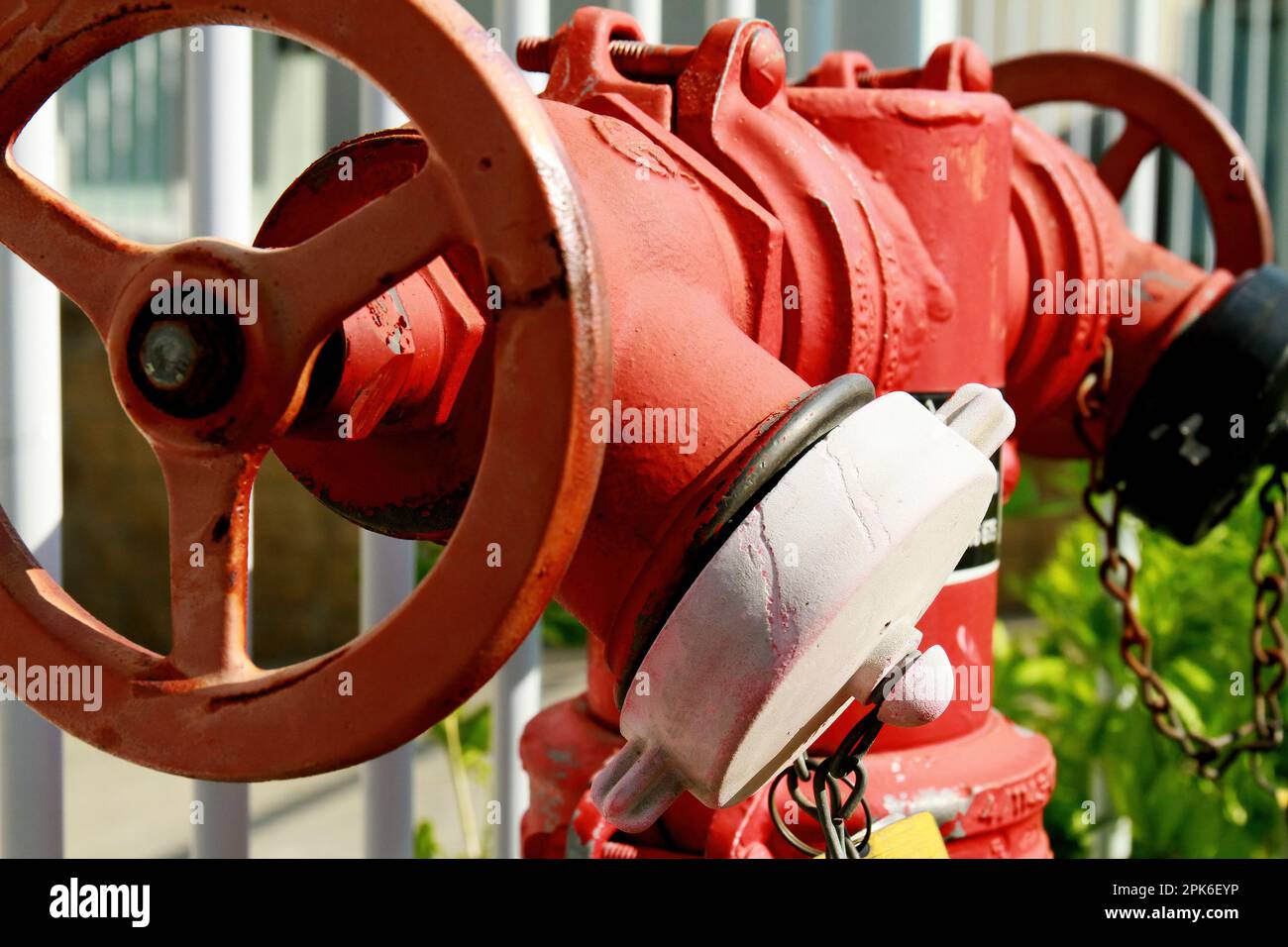 Random street photography of industrial pipes, gears, wheels, handles ...