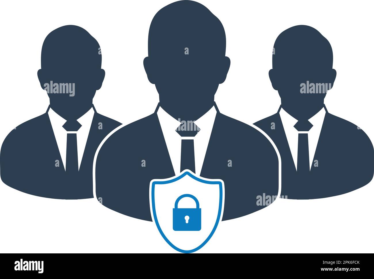 Employee Security icon. Flat style vector EPS Stock Vector Image & Art ...