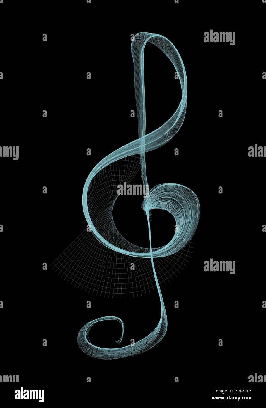Wavy sound lines hi-res stock photography and images - Alamy
