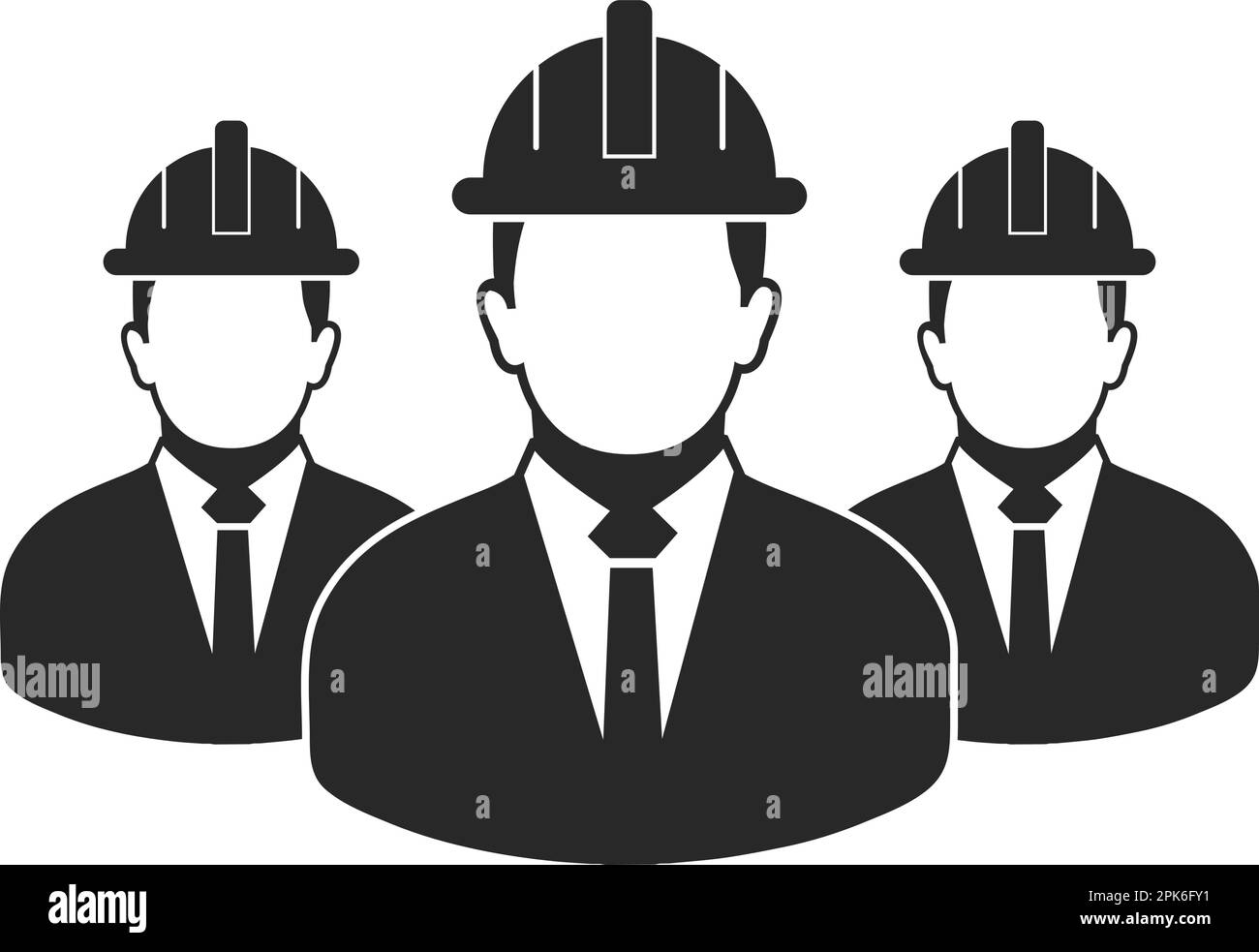 Work workman vector vectors Black and White Stock Photos & Images - Alamy