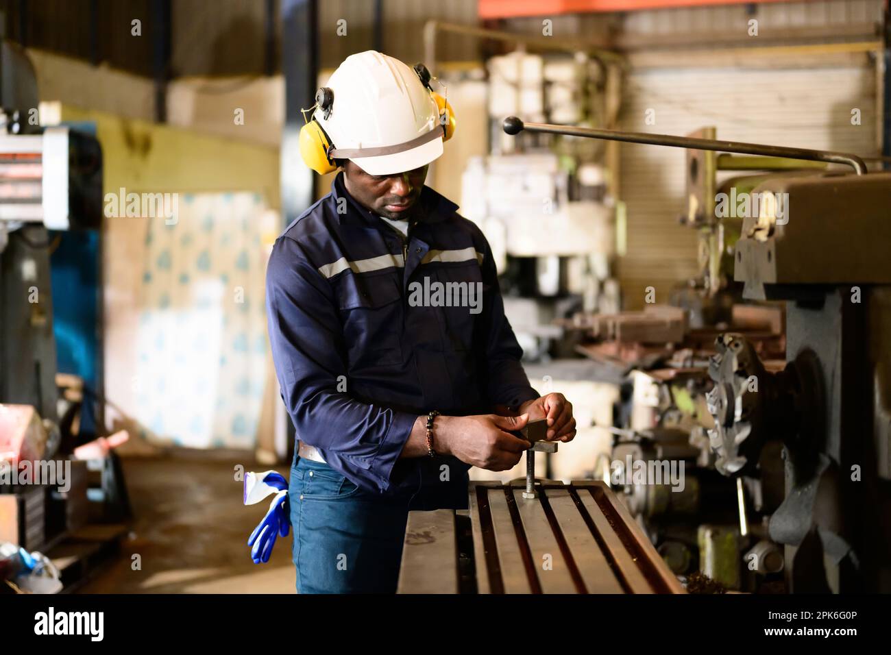 Professional technician worker of manufacturing plant factory Stock ...