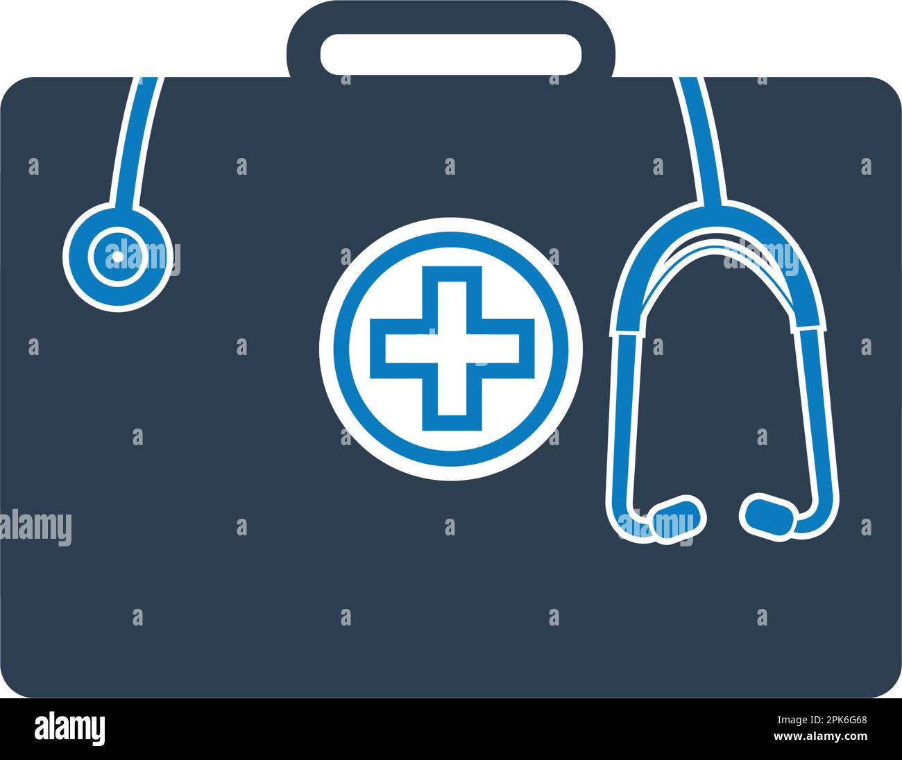 First Aid Medical Kit Icon. Flat style vector EPS Stock Vector Image ...