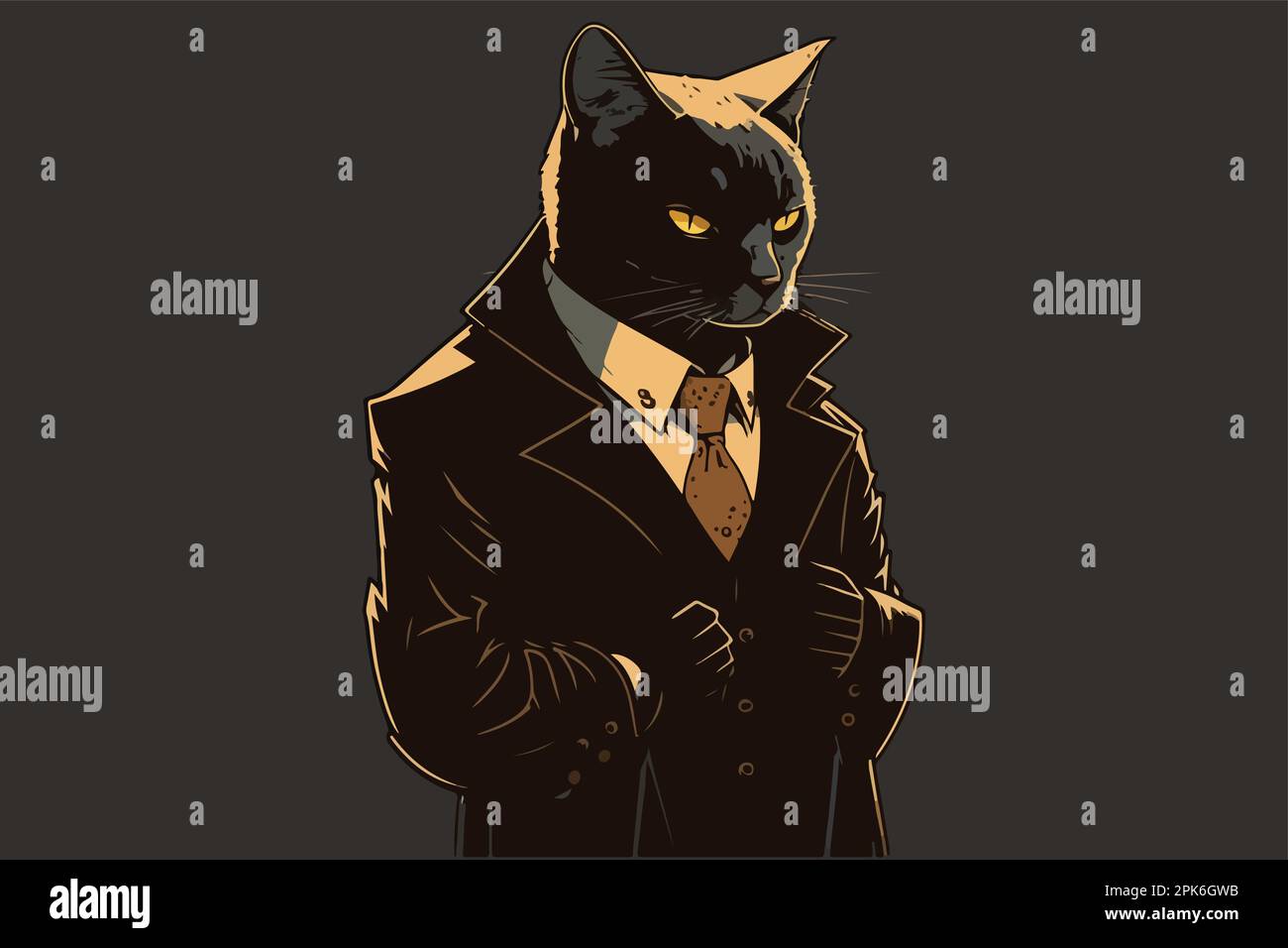 Godfather cat poster hi-res stock photography and images - Alamy