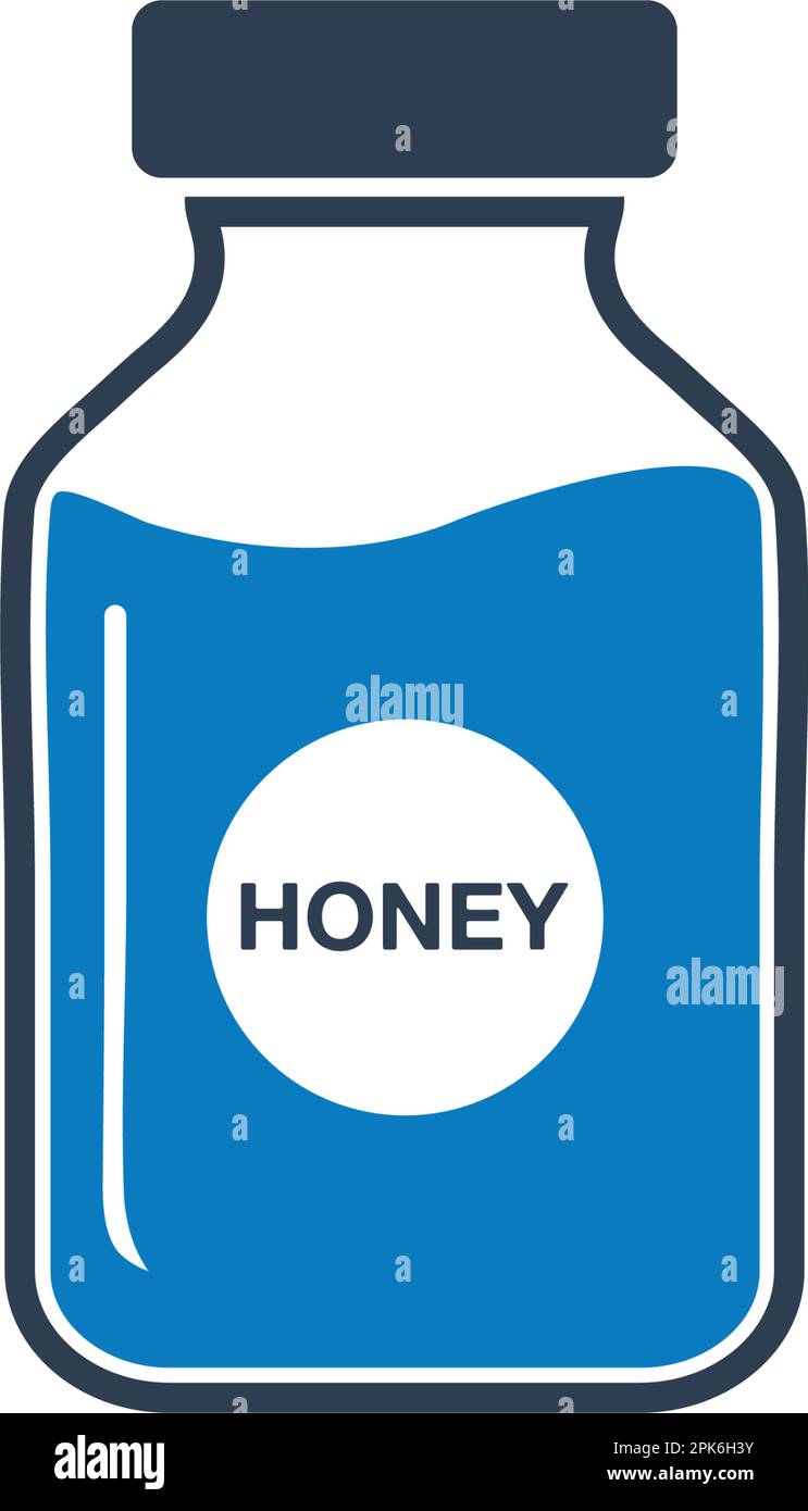 Honey Jar Icon. Editable Vector EPS Symbol Illustration Stock Vector ...