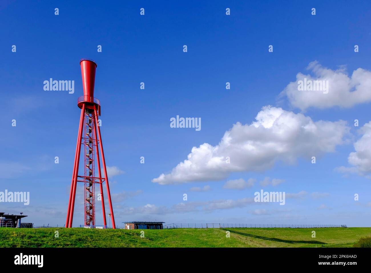Rear light Preusseneck, former leading light Eckwarden, Innenjade ...