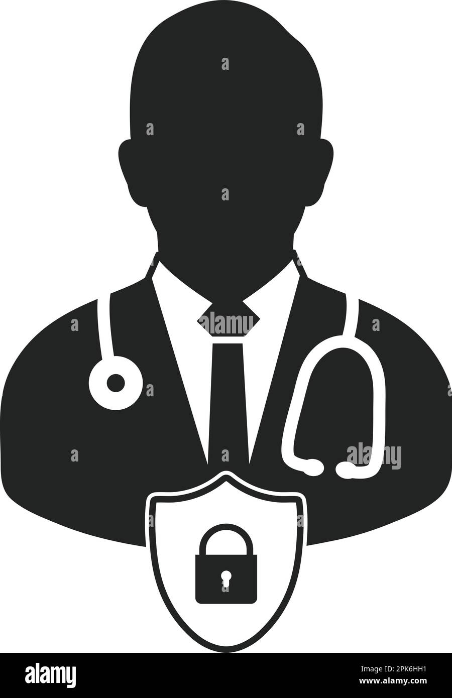 Health services white flat Black and White Stock Photos & Images - Alamy