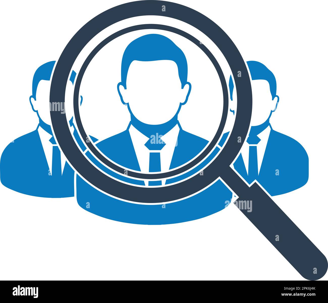 Employees search icon vector hi-res stock photography and images - Alamy