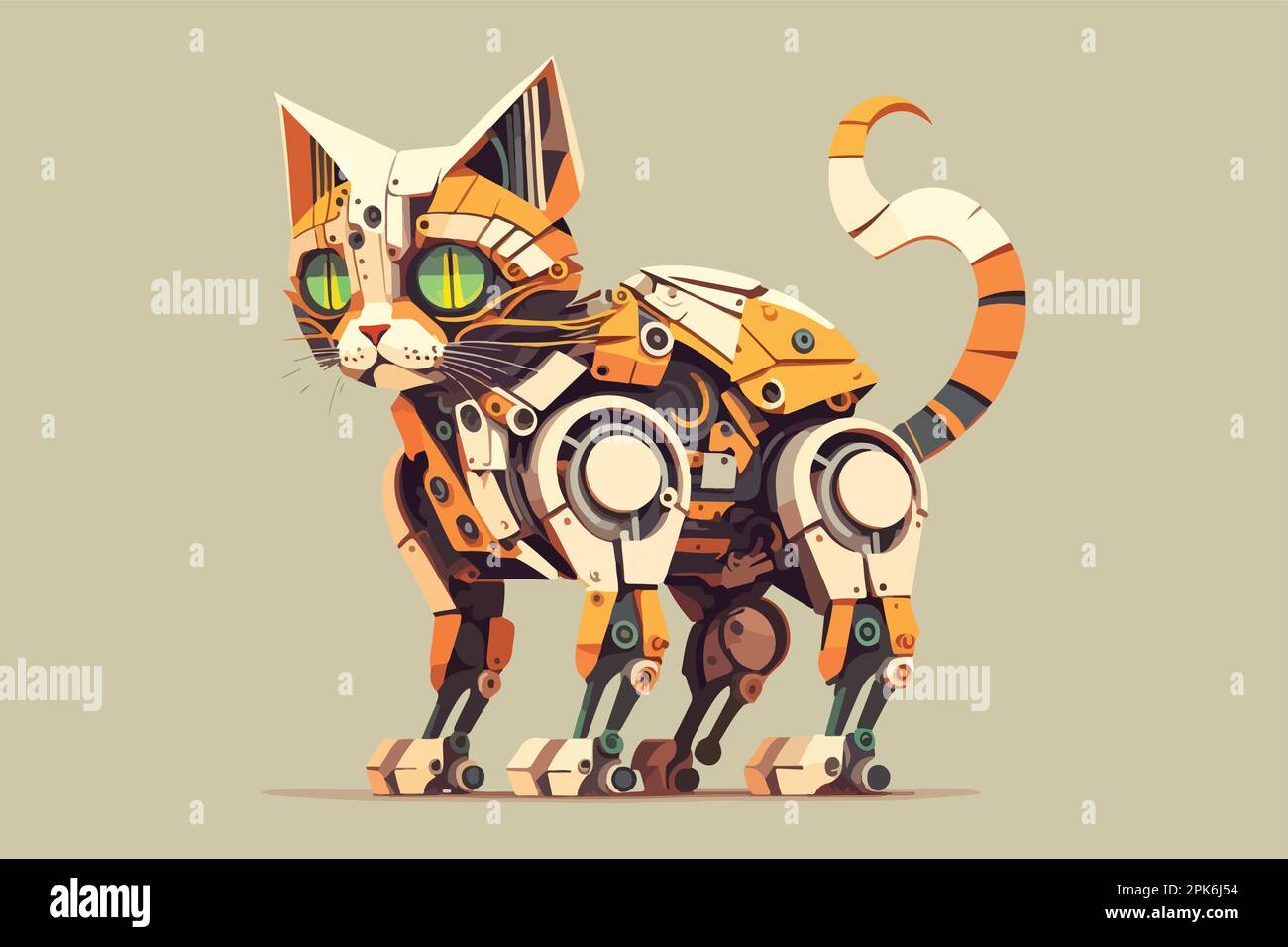 Cute anime cat robot hi-res stock photography and images - Alamy