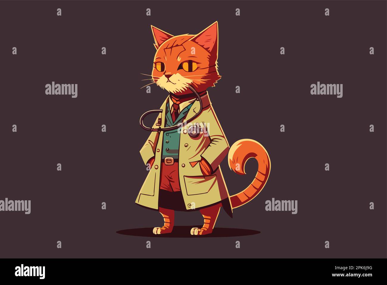 Cat doctor comic hi-res stock photography and images - Alamy