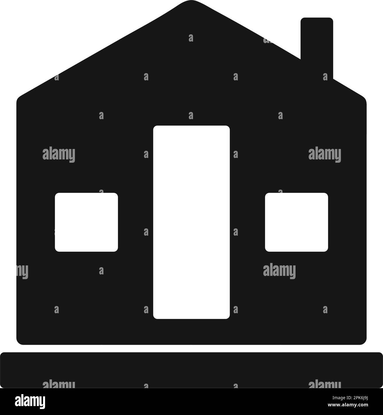 Small House icon. Editable Vector EPS Symbol Illustration Stock Vector ...