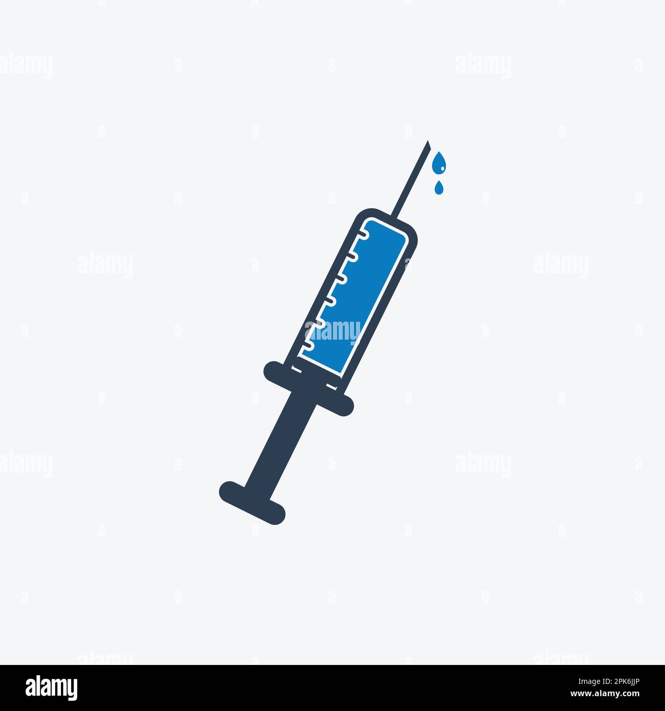 Injection Syringe Icon. Editable Vector EPS Symbol Illustration Stock ...
