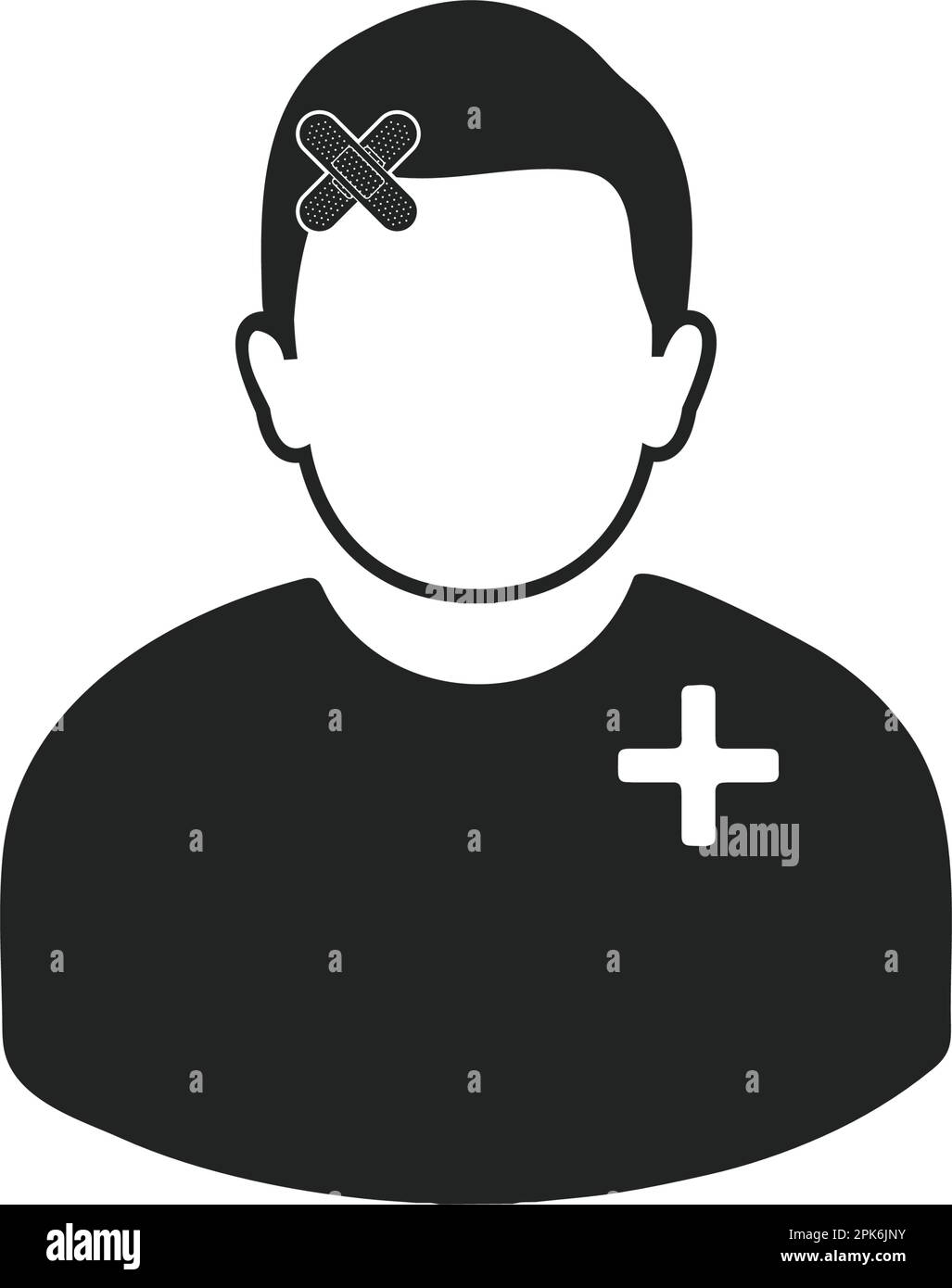 Injured vector vectors hi-res stock photography and images - Alamy