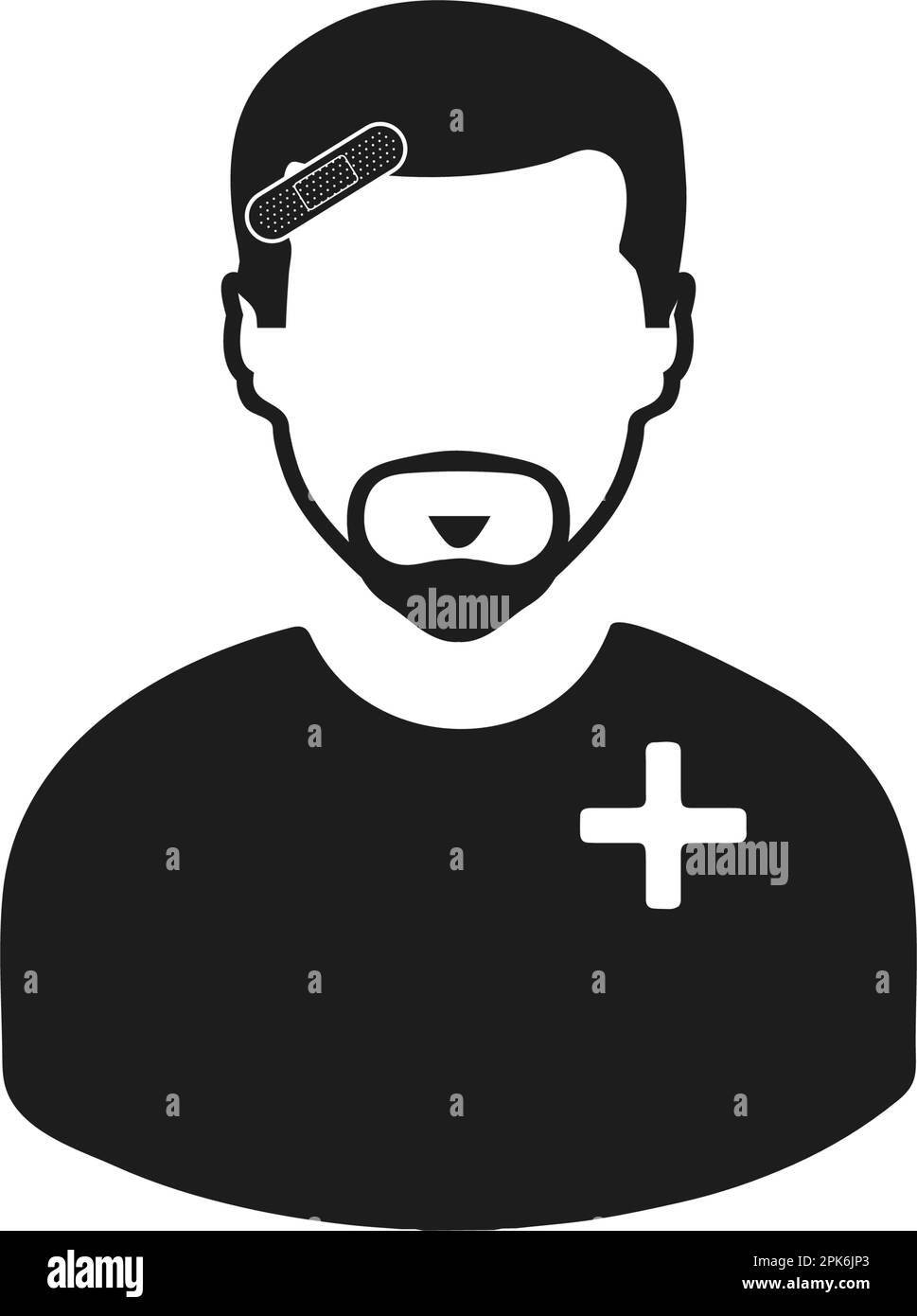 Injured vector vectors hi-res stock photography and images - Alamy