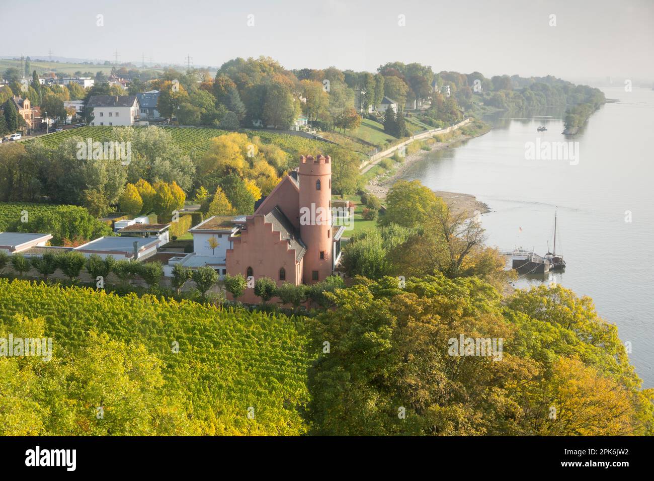 Crass Castle, Eltville am Rhein, Rheingau, Hesse, Germany Stock Photo ...