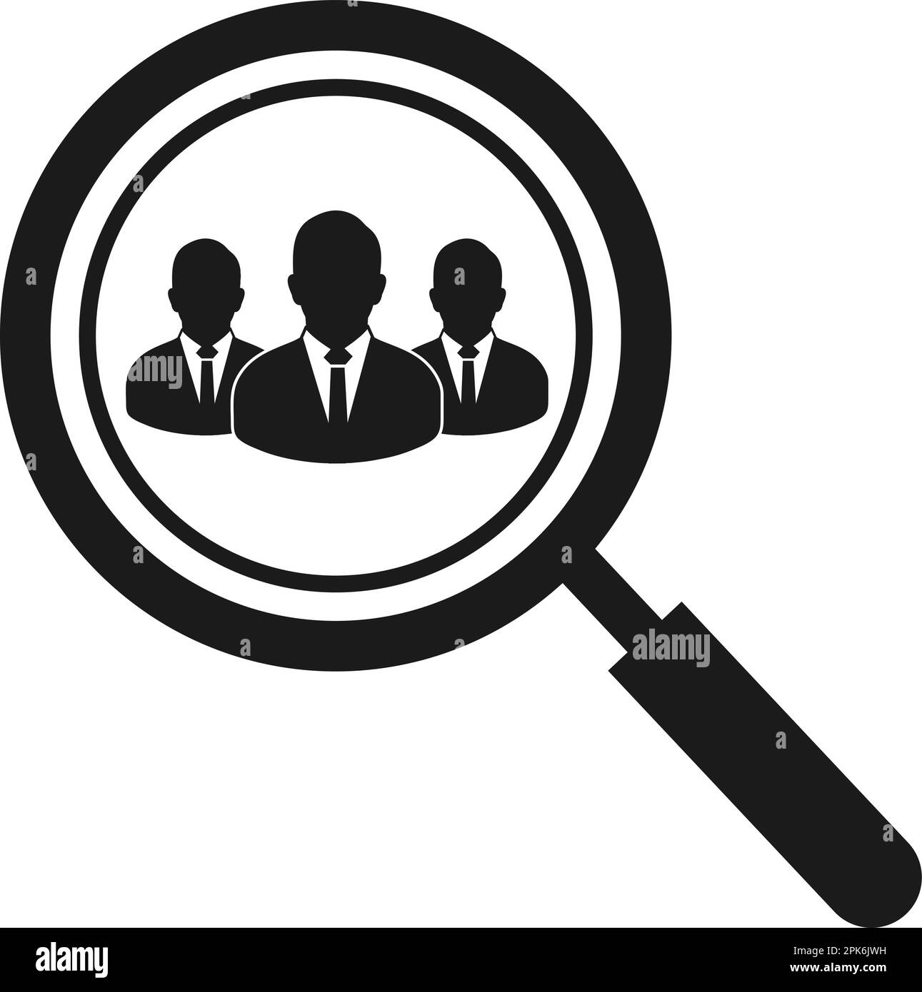 Employees vector vectors Black and White Stock Photos & Images - Alamy