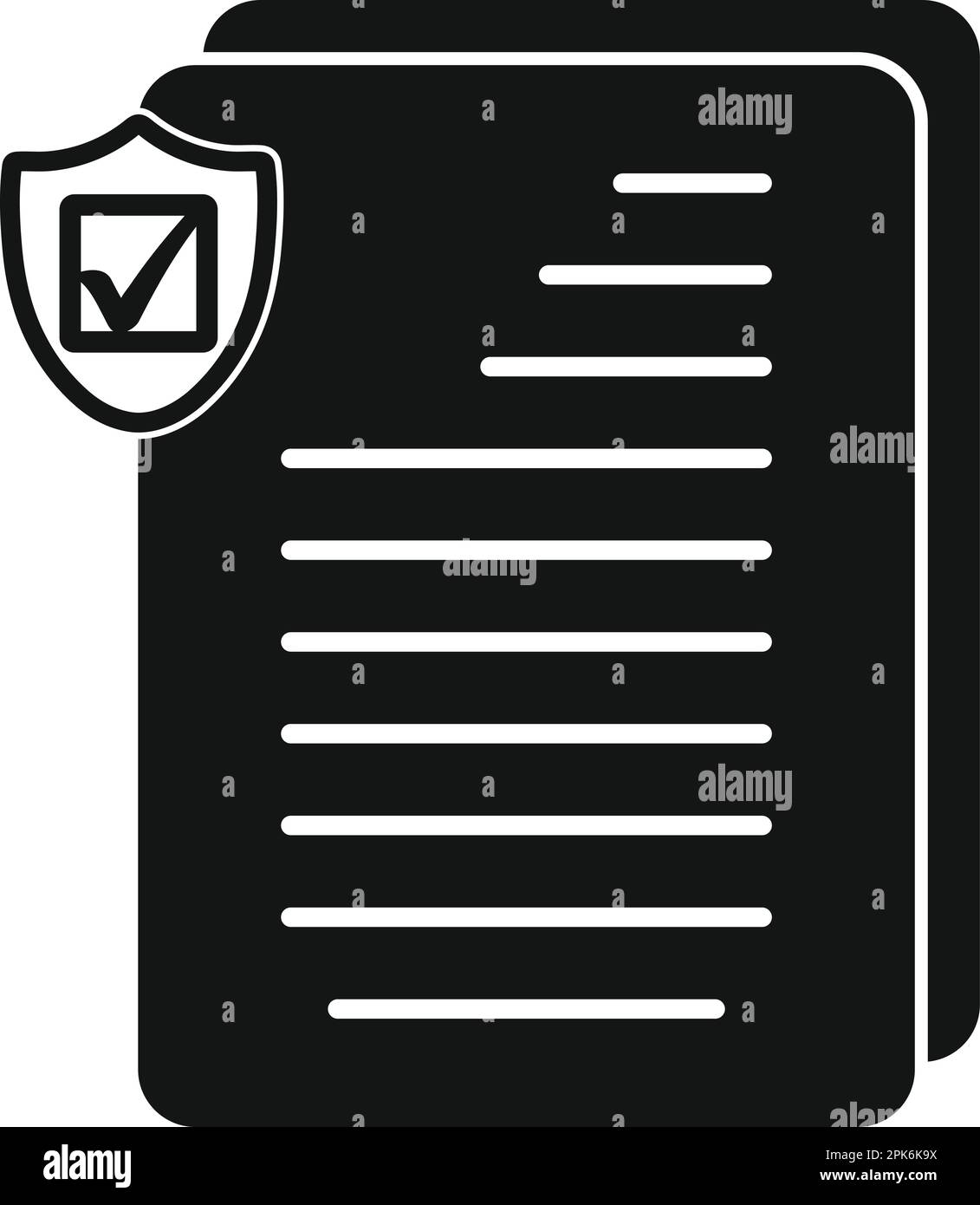 Insurance icon. Flat style vector EPS Stock Vector Image & Art - Alamy