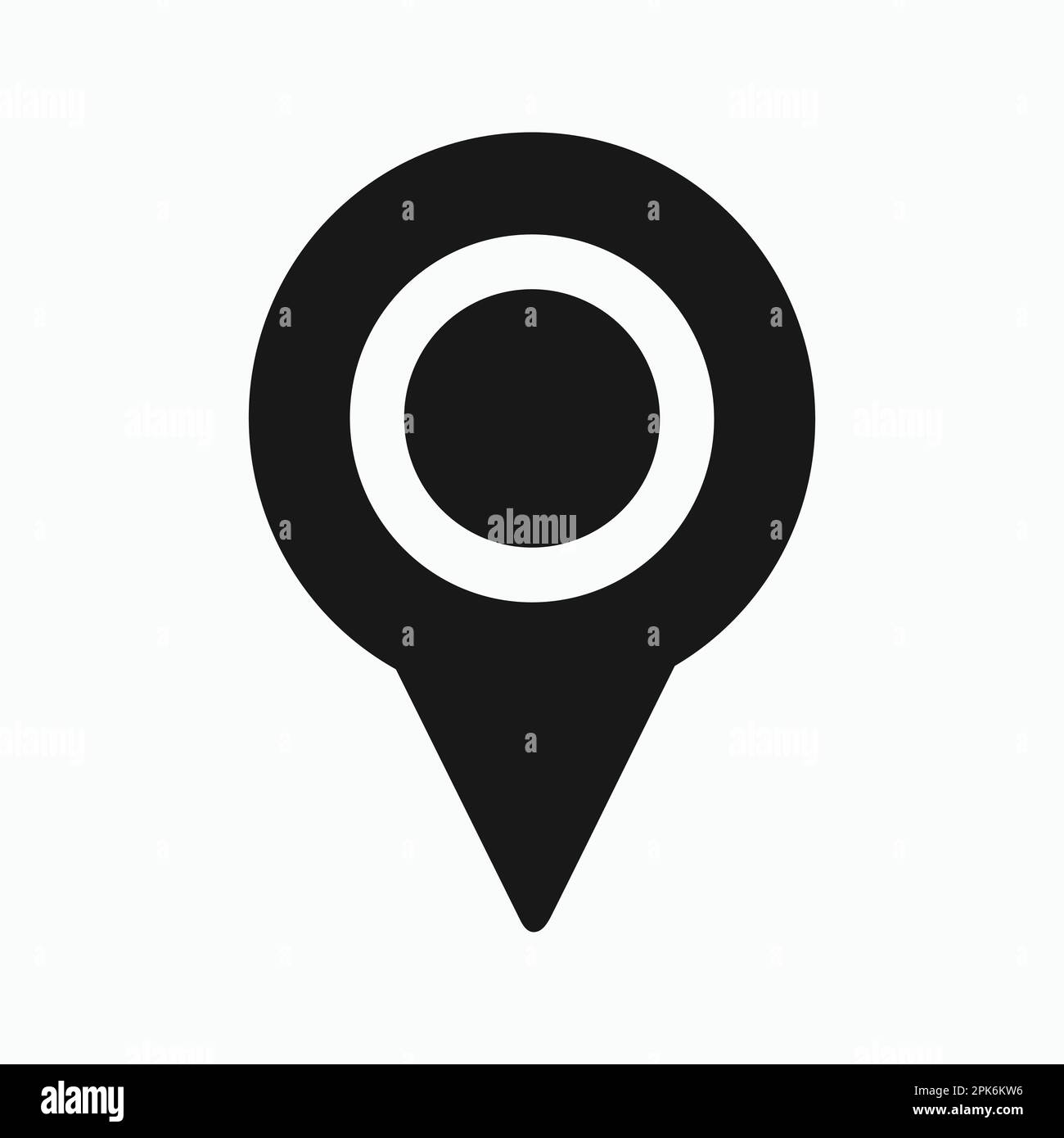 Location Icon. Flat style vector EPS Stock Vector Image & Art - Alamy