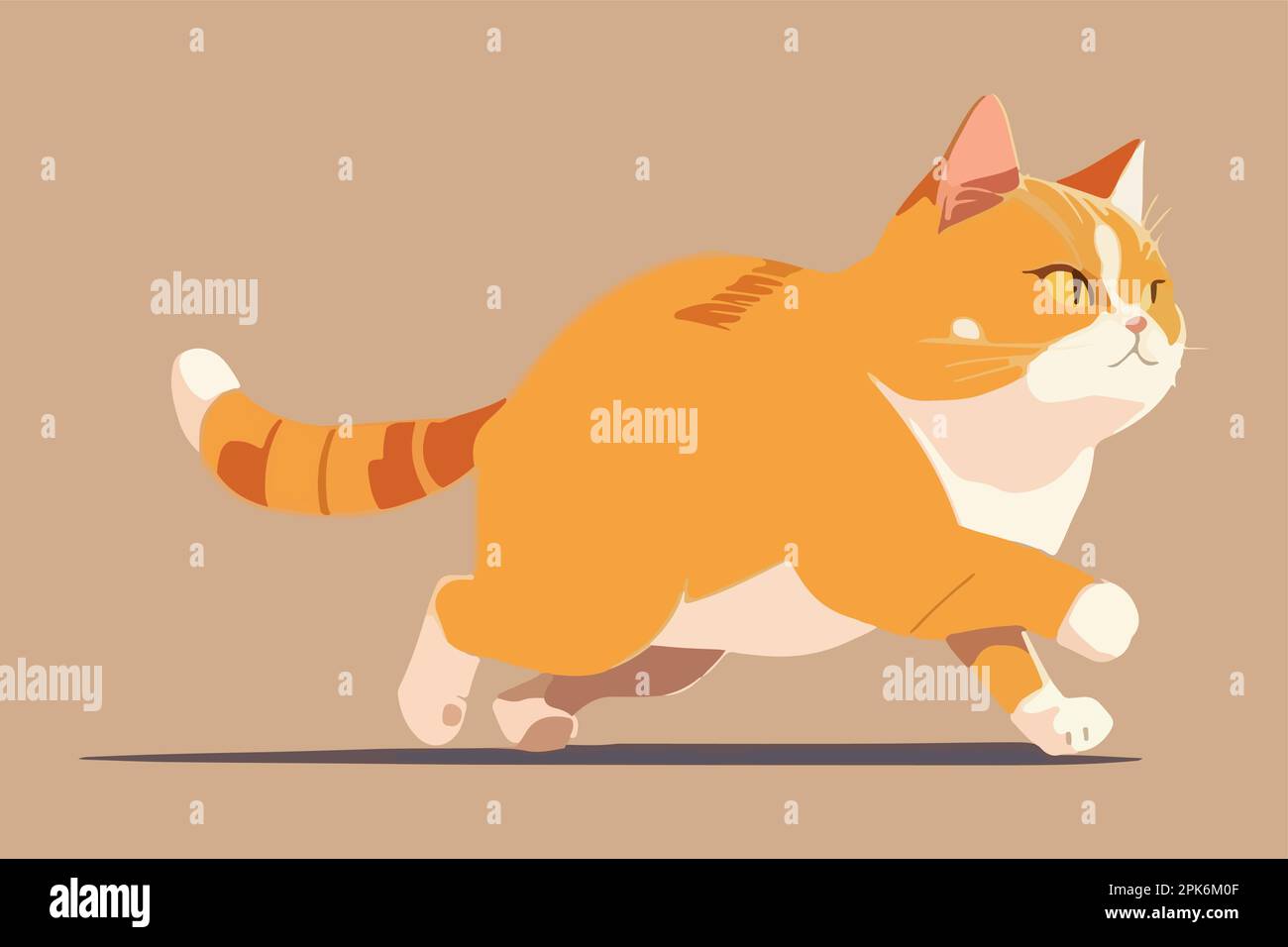 Anime cat anatomy Stock Vector Images - Alamy