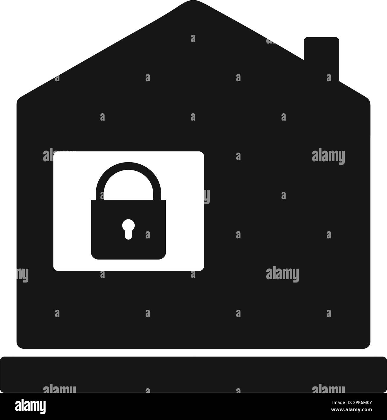 Lockdown Icon. Editable Vector EPS Symbol Illustration Stock Vector ...