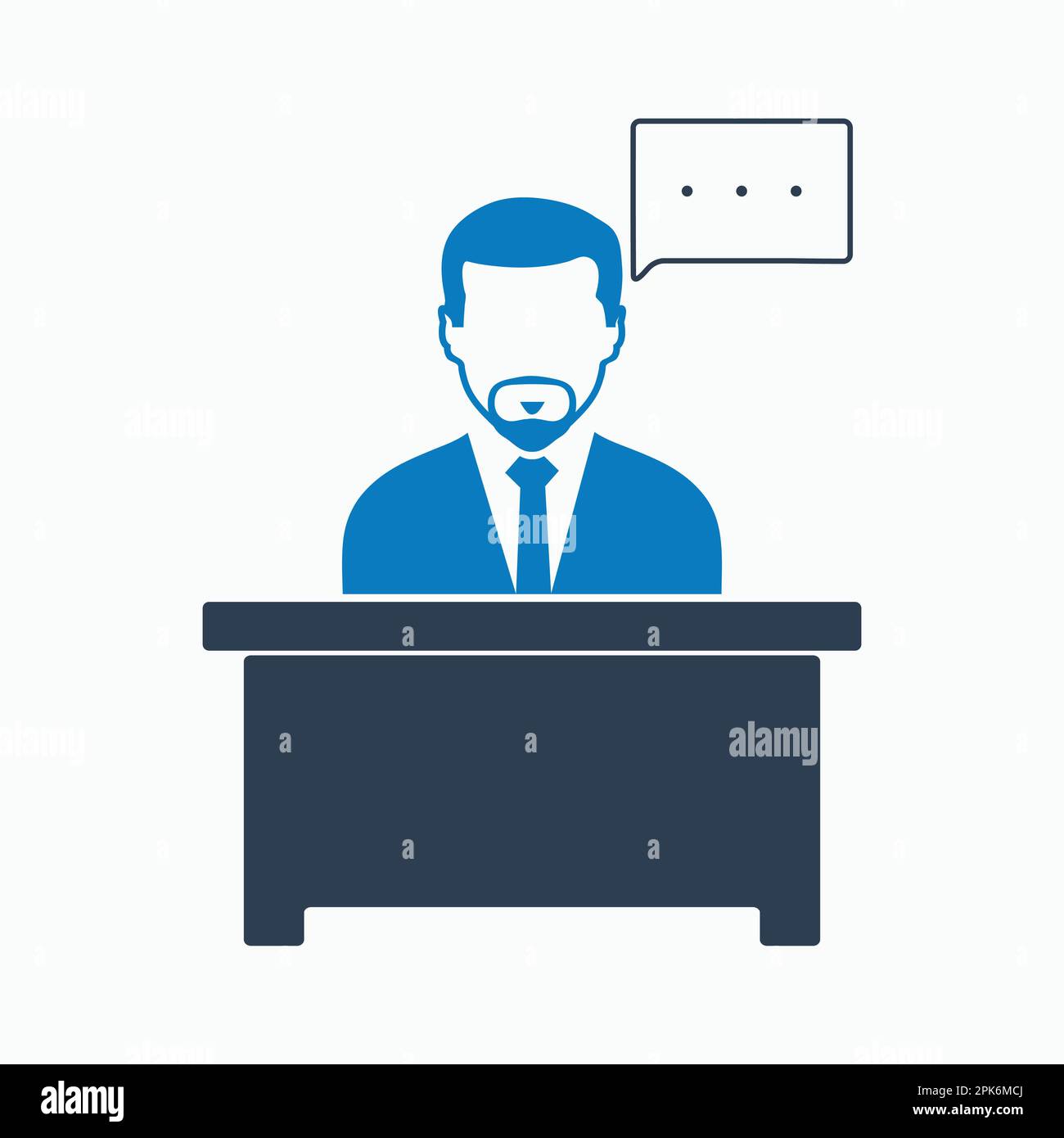 Resource hierarchy manager concept Stock Vector Images - Alamy