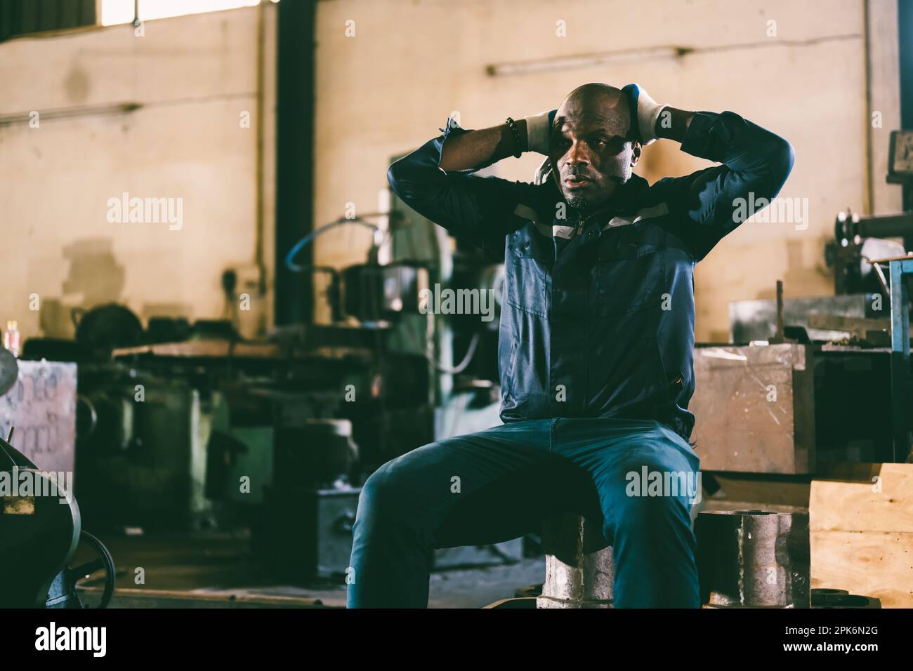 Male switchboard operator hi-res stock photography and images - Alamy