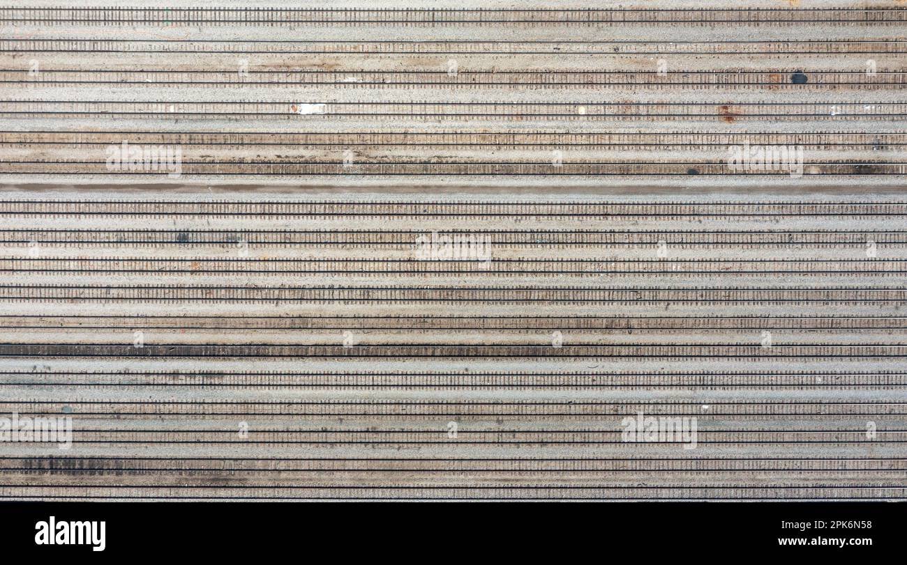 Empty railroad yard hi-res stock photography and images - Alamy