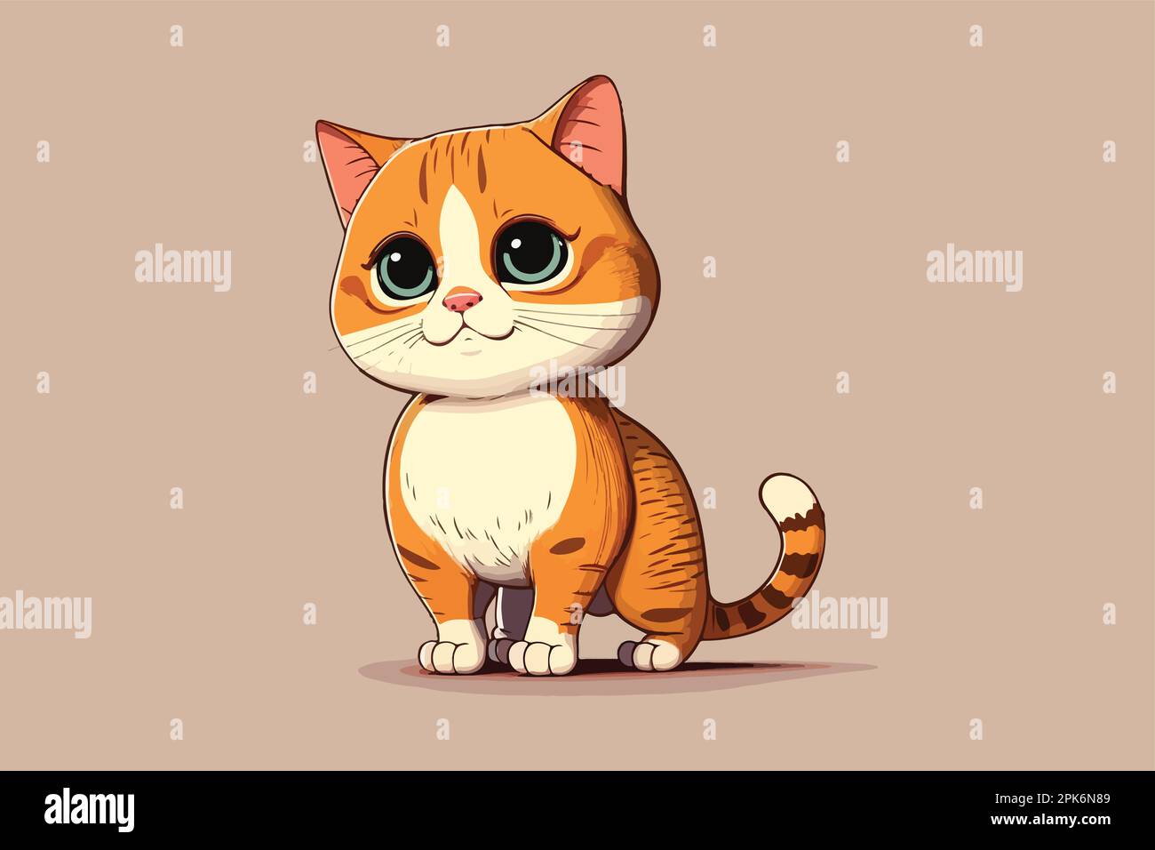 Cartoon cat full body hi-res stock photography and images - Alamy