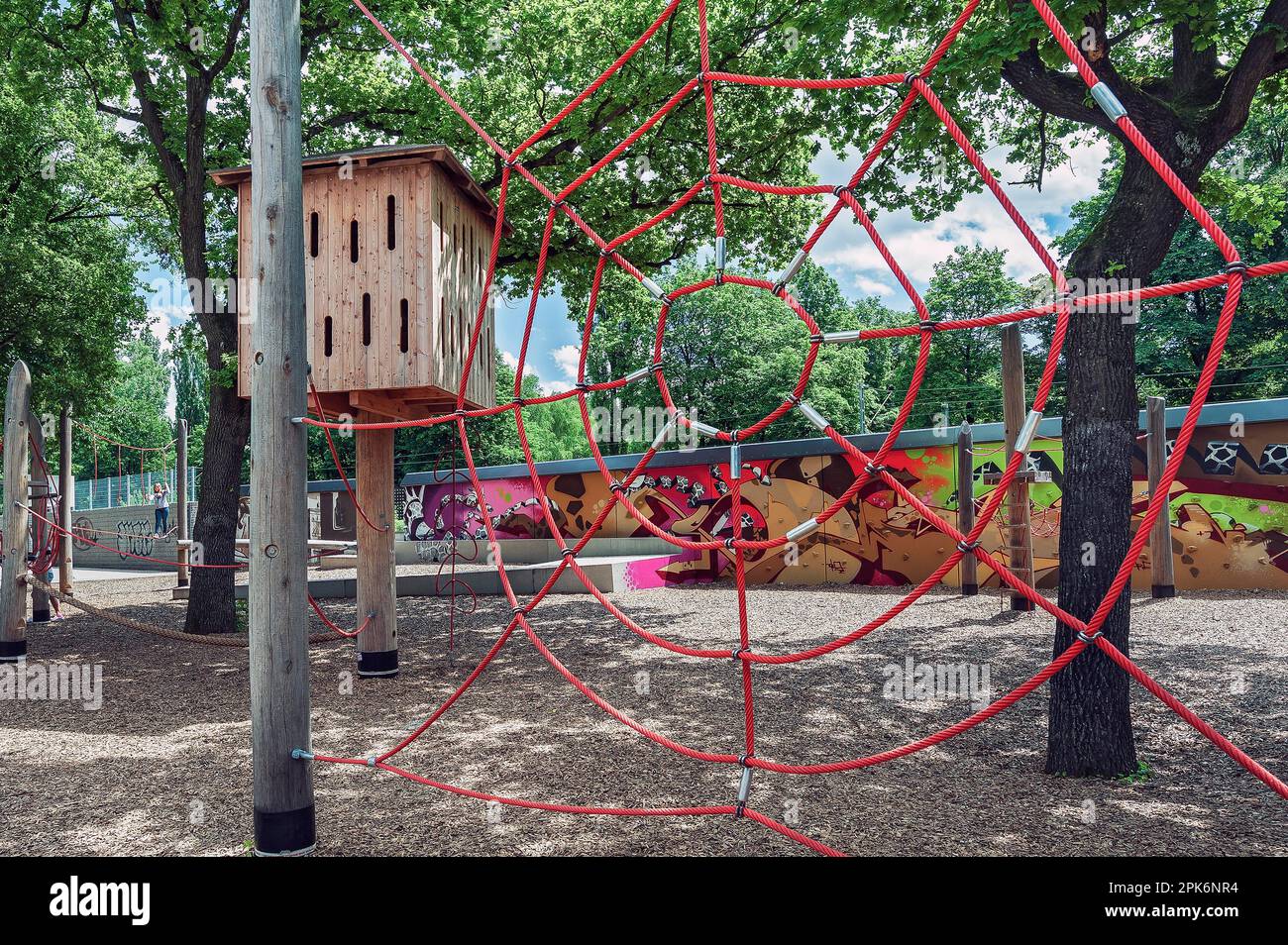 Childrens playground art hi-res stock photography and images - Alamy