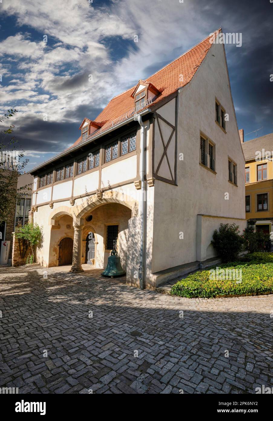 Birthplace of Martin Luther, Museum, Luther city Eisleben, Saxony ...