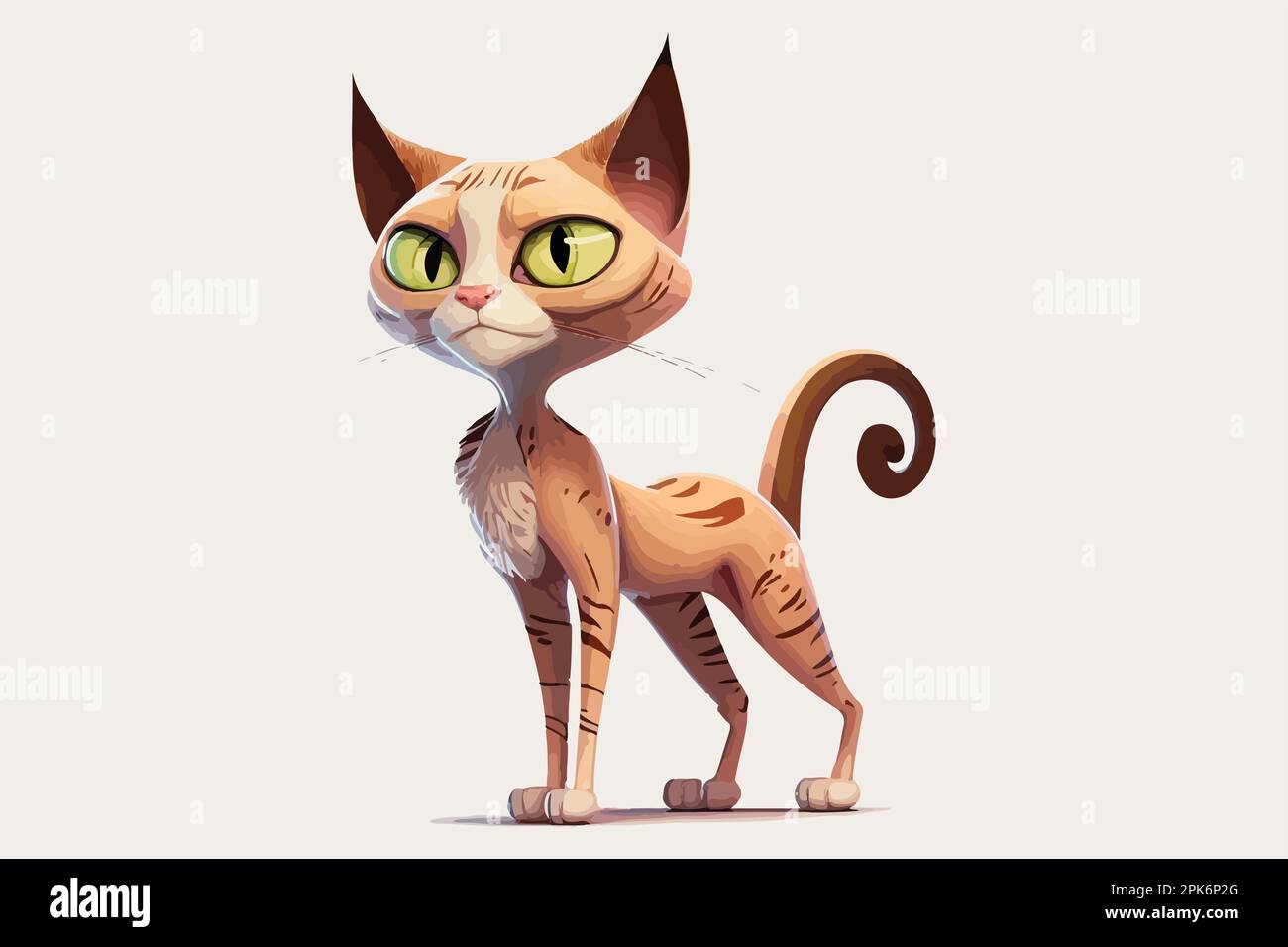 Cartoon cat full body hi-res stock photography and images - Alamy