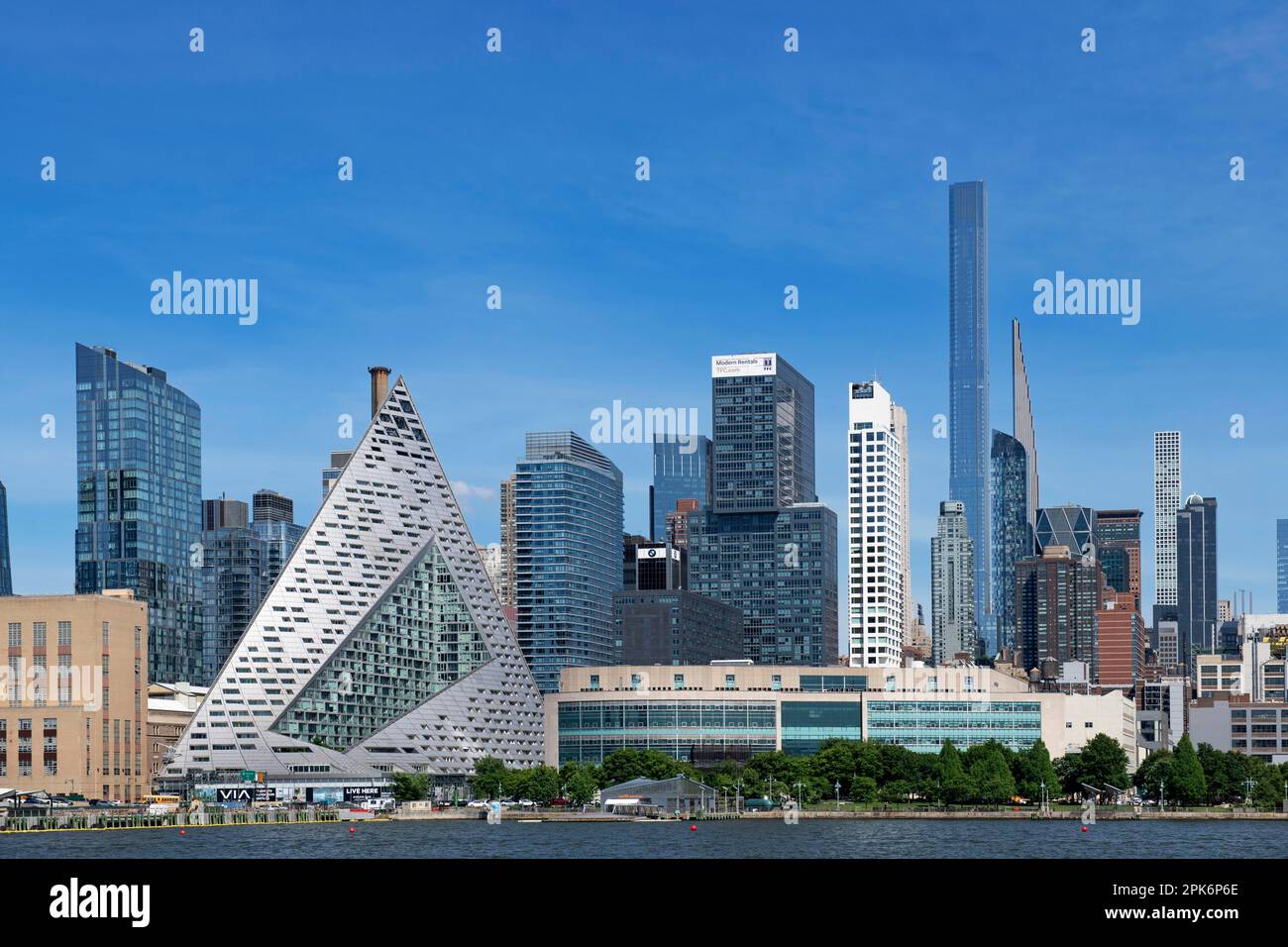 VIA 57 West, pyramid-shaped residential high-rise, architectural firm ...