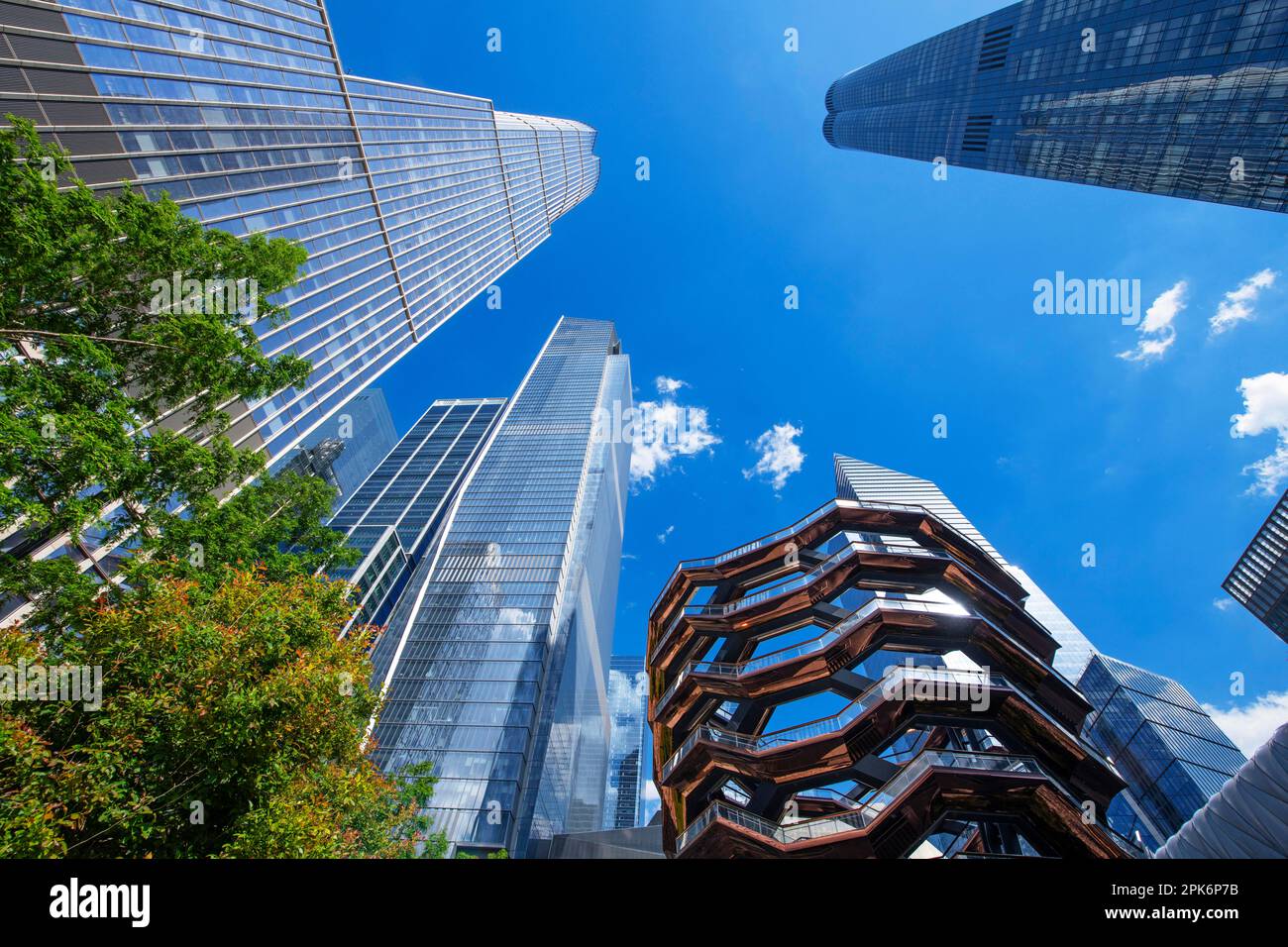 The Vessel, Hudson Yards, The Edge-Gebaeude, Manhattan, New York City ...