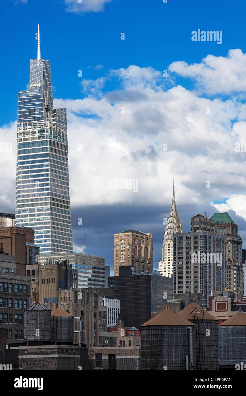 Summit One Vanderbilt Building, Chrysler Tower, Manhattan, New York ...