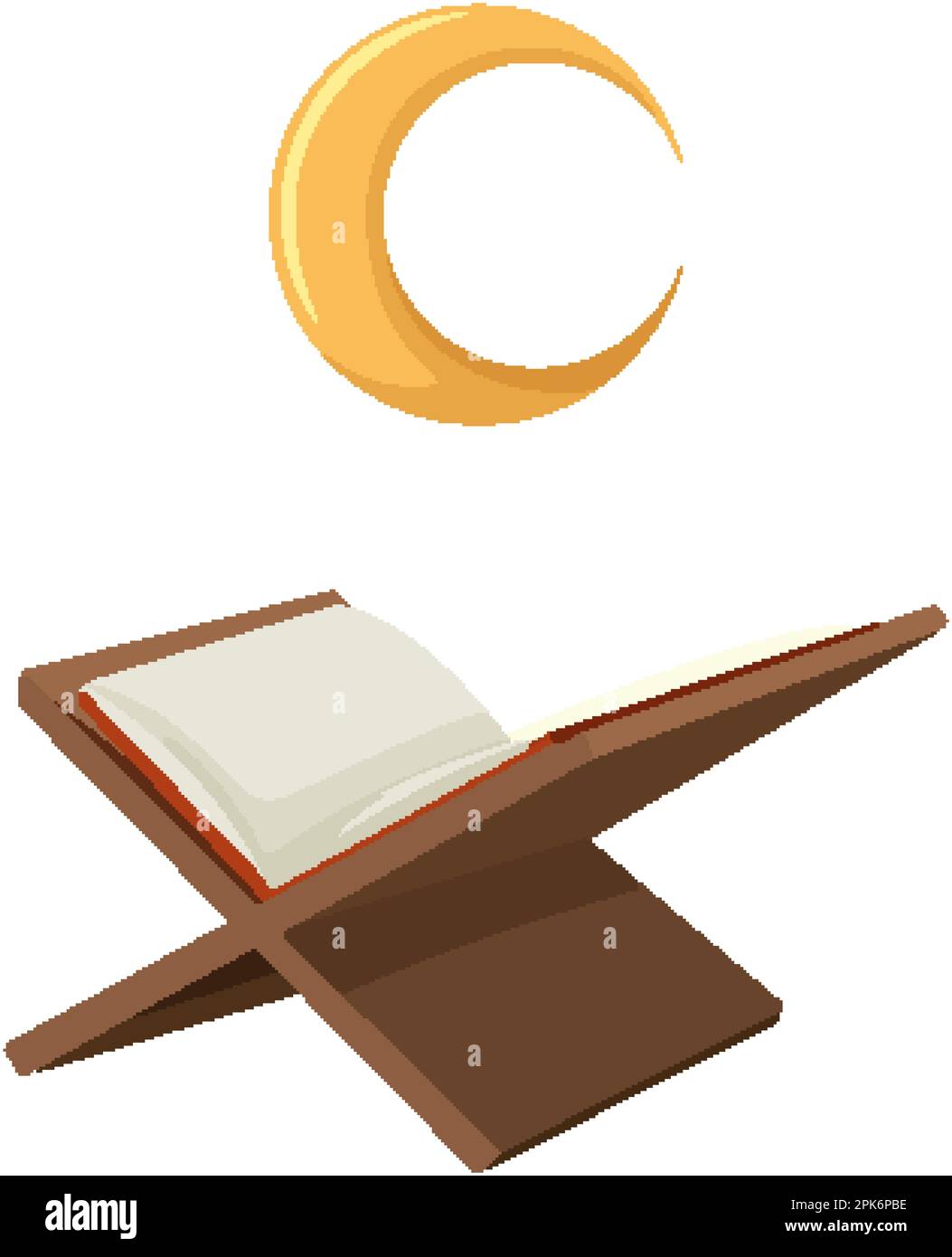 Holy Quran with Stand Vector illustration Stock Vector Image & Art - Alamy