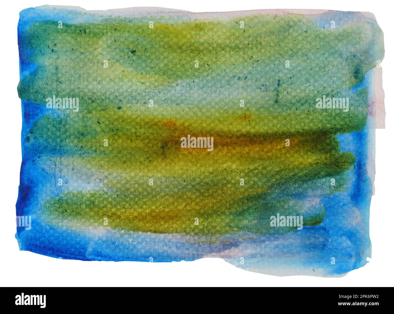 Abstract background and texture pattern blue with yellow and green ...